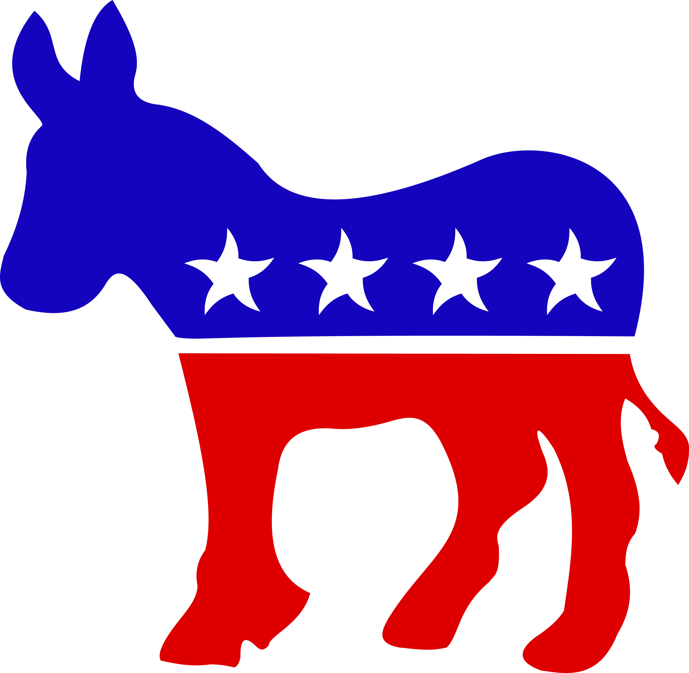 Free Stock Photo Of Democratic Donkey Vector Clipart - Democratic Party ...