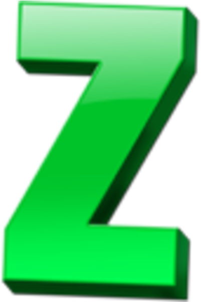 Letter Clipart A To Z - Clip Art Letter Z - Full Size PNG Clipart ...