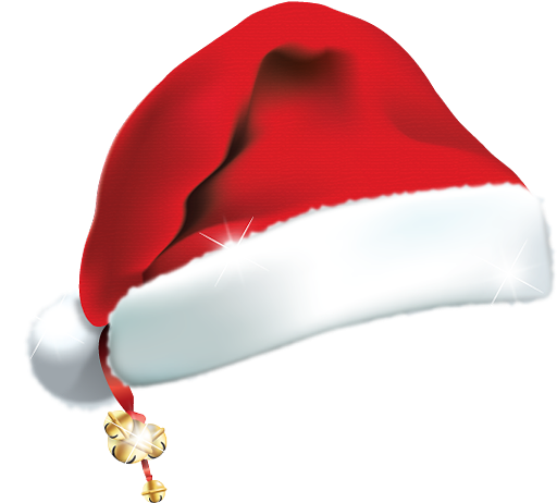 Santa Hat Clip Art Hats Image - Christmas Hat Icon Png - (512x512) Png ...