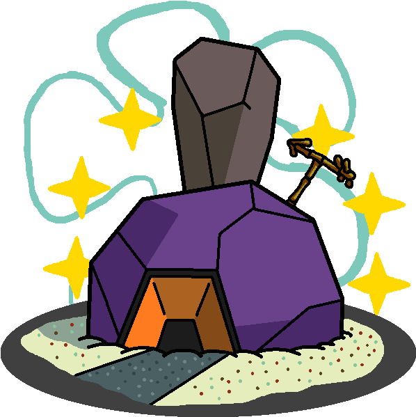 Shiny Roggenrola Patrick's House By Shawarmachine - Cartoon - (650x650 ...