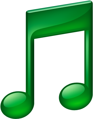 Music Notes Clipart Green - Music Notes Clipart Green - (512x512) Png ...