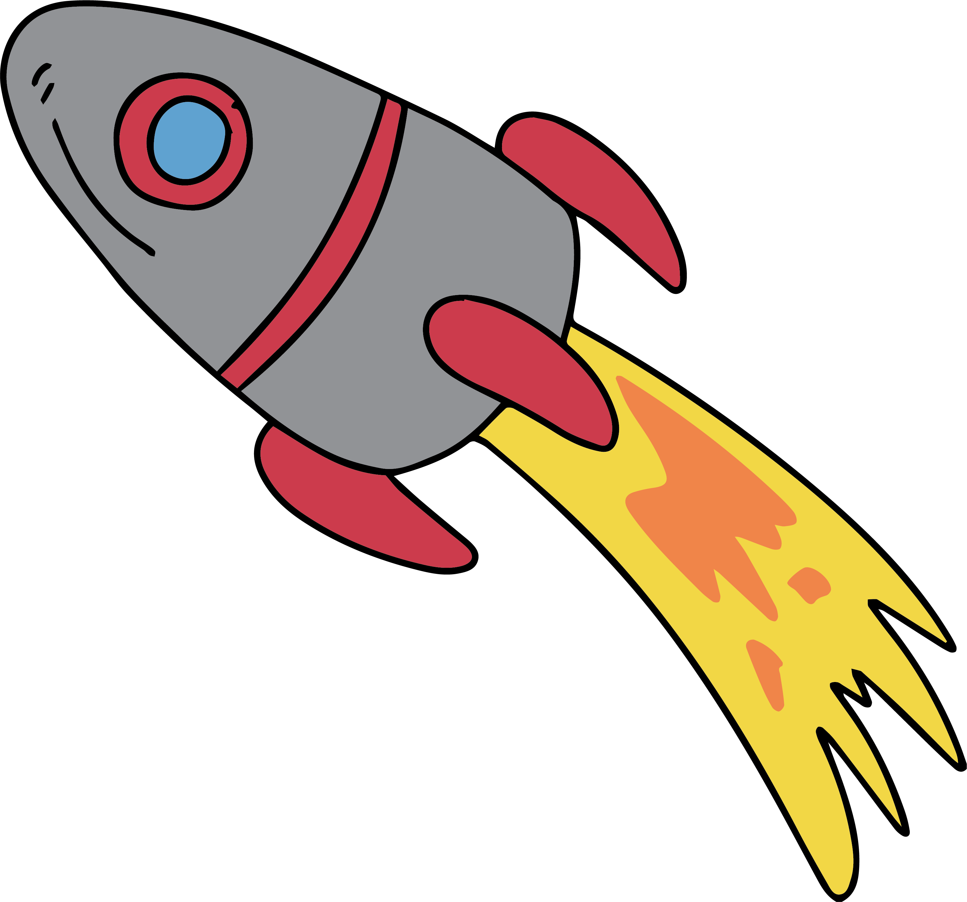 Rocket Outer Space Clip Art - Rocket Outer Space Clip Art - Full Size ...