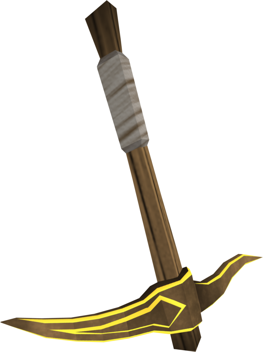 Minecraft Bronze Pickaxe - (900x1203) Png Clipart Download