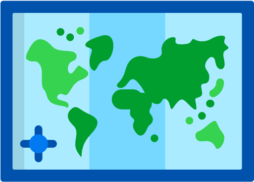 World Map Free Icon - World Map Simple Vector - (512x512) Png Clipart ...