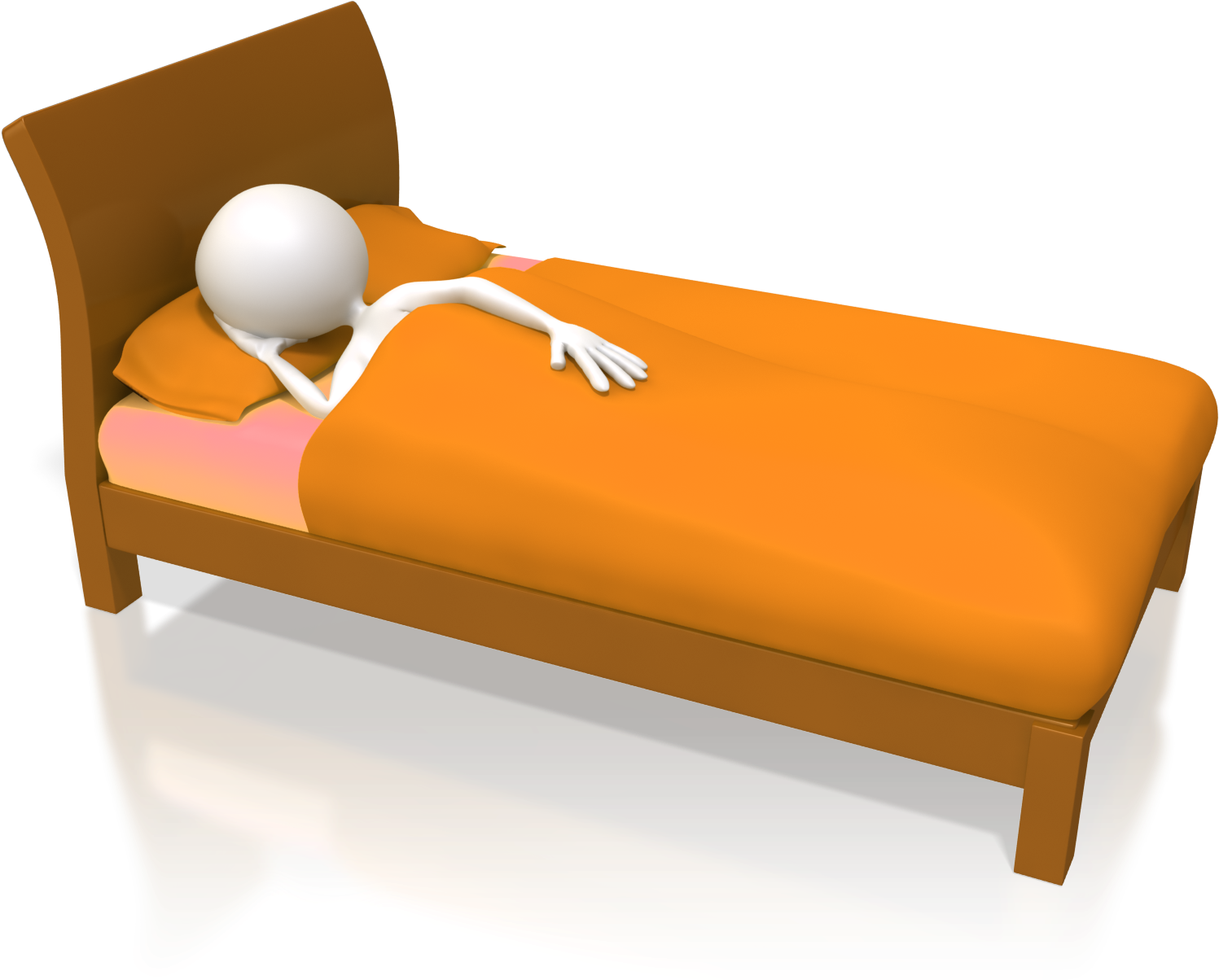 Stick Figure Sleep Clip Art - Sleeping Stick Figure - (1600x1229) Png ...