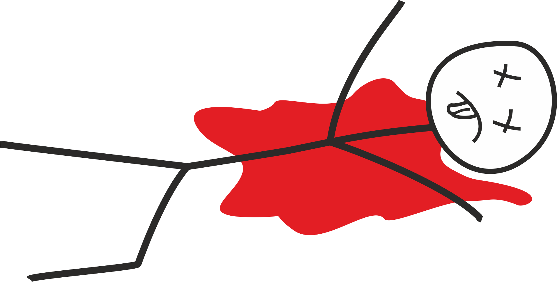 The Gallery For > Dead Stick Figure - Dead Man Stick Figure - (1913x969 ...