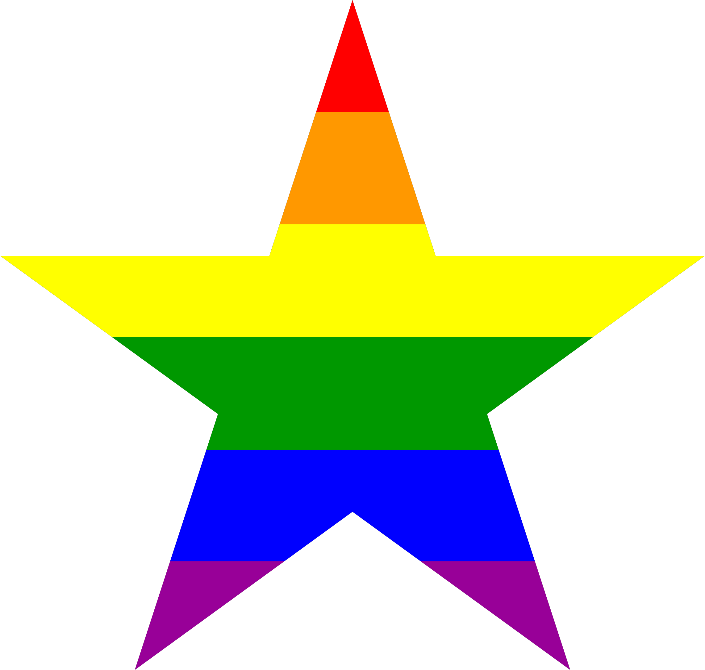 Rainbow Stars Clipart - Rainbow Star Clip Art - Full Size PNG Clipart ...