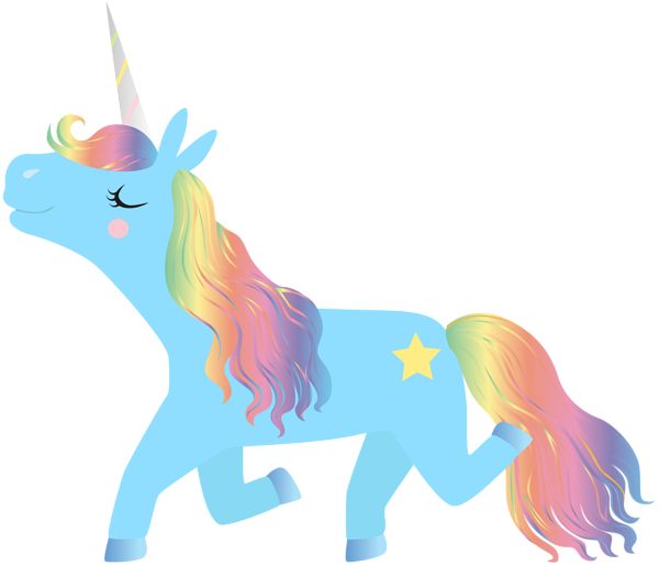 Rainbow Pony Transparent Clip Art Image - Rainbow - (850x730) Png ...