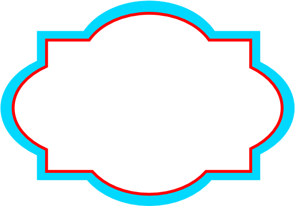 Fancy Label Clipart - Frame For Label Png - (600x434) Png Clipart Download