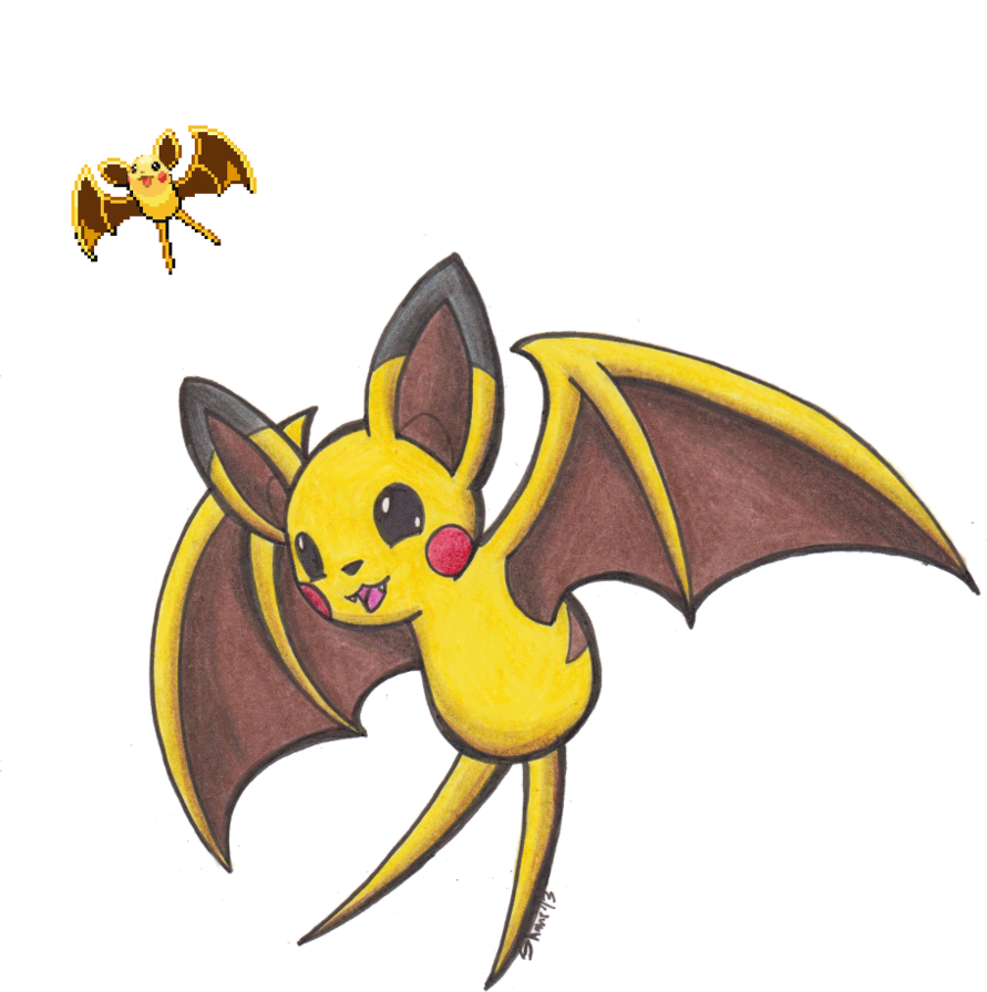 Pokemon Fusion Art Pikachu - (891x896) Png Clipart Download
