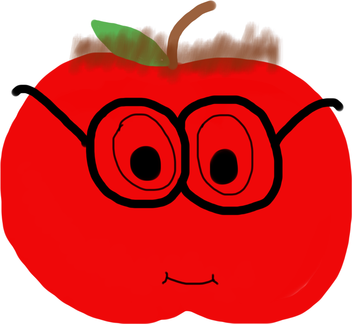 Real Apple Nerd - Real Apple - (1443x1443) Png Clipart Download