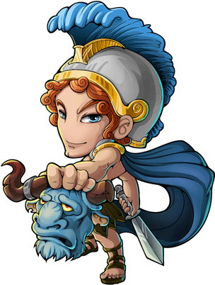 Theseus/legendary - Theseus - (400x480) Png Clipart Download