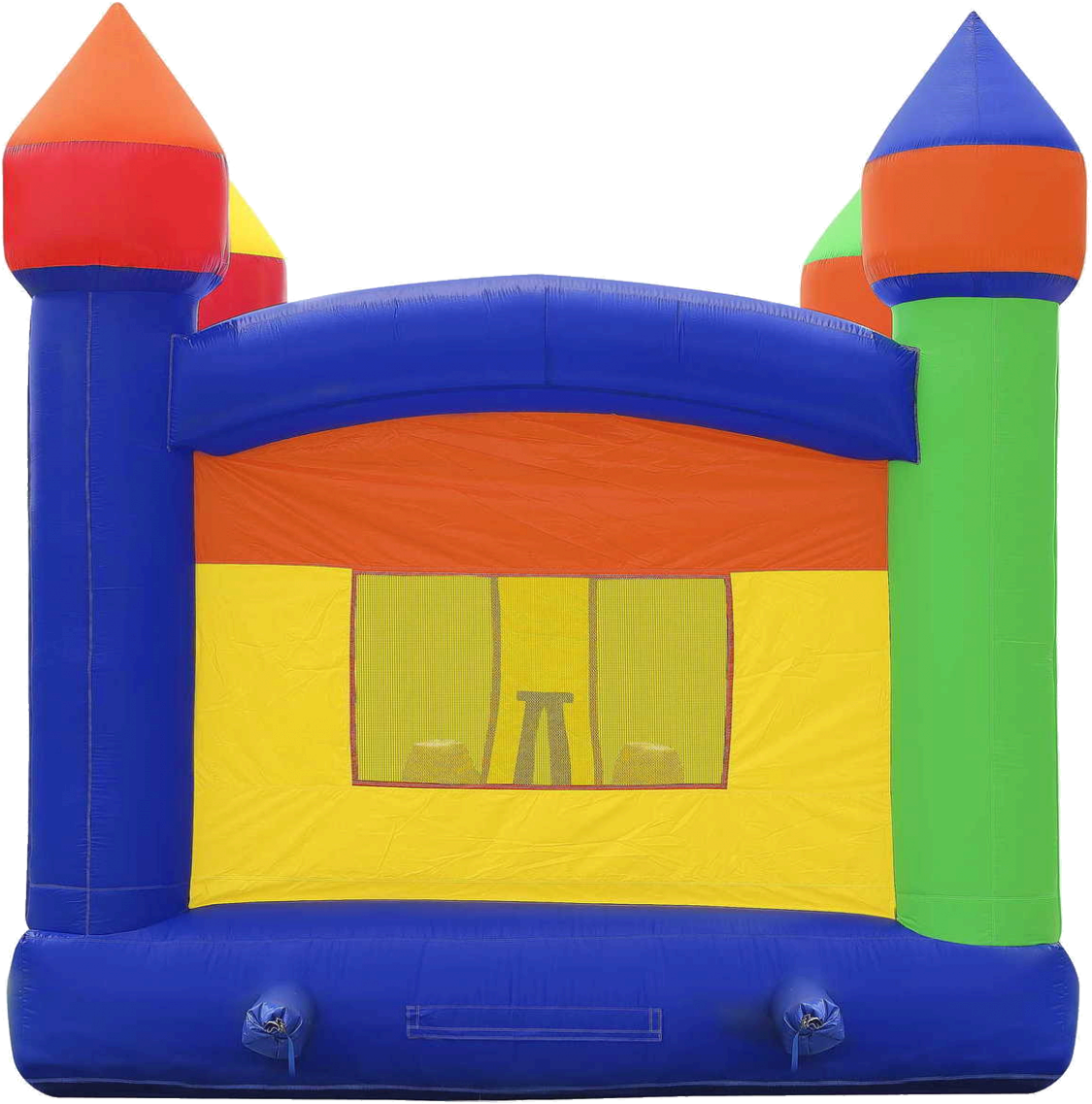Colorful Bounce House - Inflatable Castle - (1200x1200) Png Clipart ...