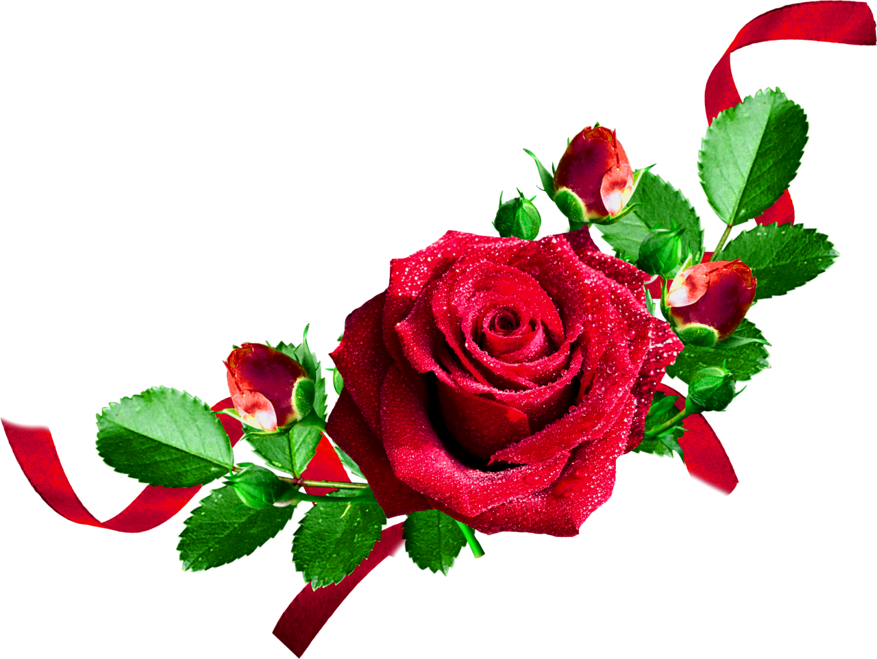 Rose Flower Clip Art - Rose Flower Clip Art - (1280x962) Png Clipart ...