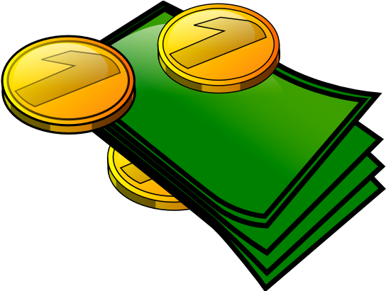 Less - Money Clipart Png - (800x477) Png Clipart Download