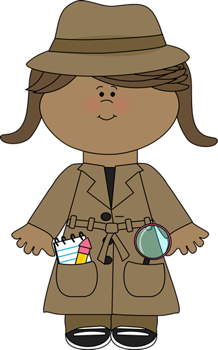 Kid Detective Clipart - Detektiv Girl Clipart - (312x500) Png Clipart ...