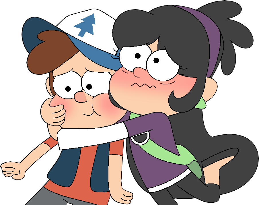 Awkward Friendly Hug By Itzeldrag108 - Awkward Hug Clipart - Full Size ...