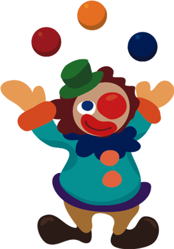 Circus Clown Clip Art - Circus Clown Clip Art - Full Size PNG Clipart ...