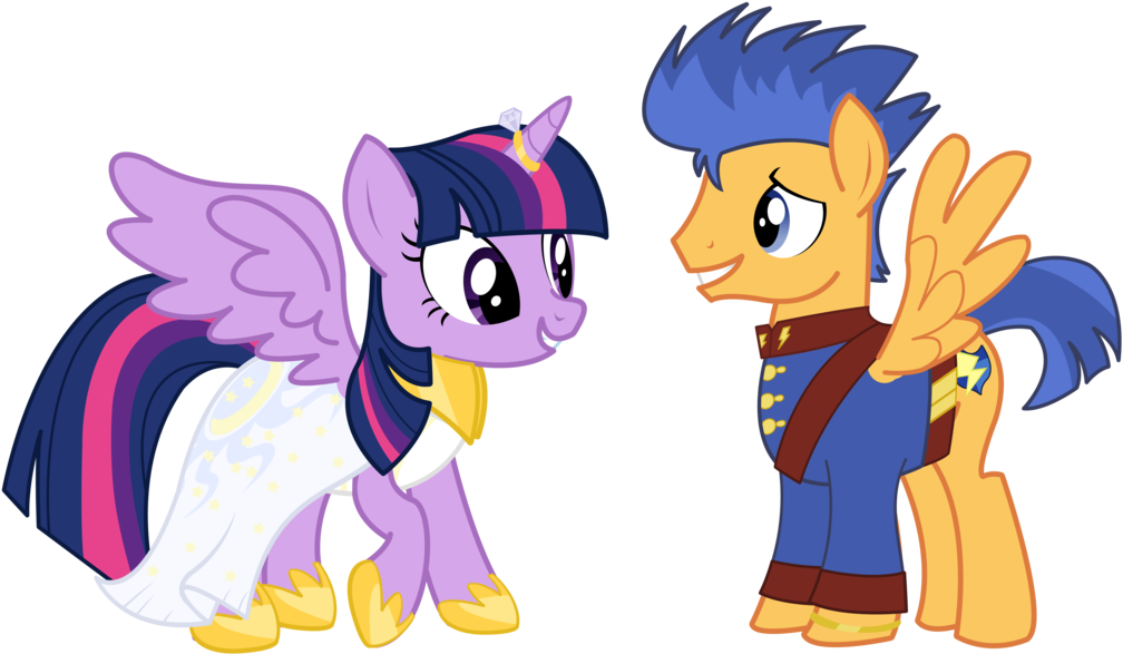 My Little Pony Twilight Sparkle And Flash Sentry Kids - Mlp Flash X Twilight - (1024x597) Png ...