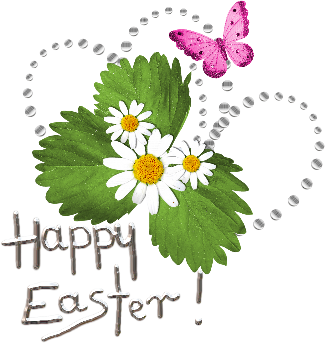 Happy Easter Transparent Text With Deco Png Picture - Happy Easter ...