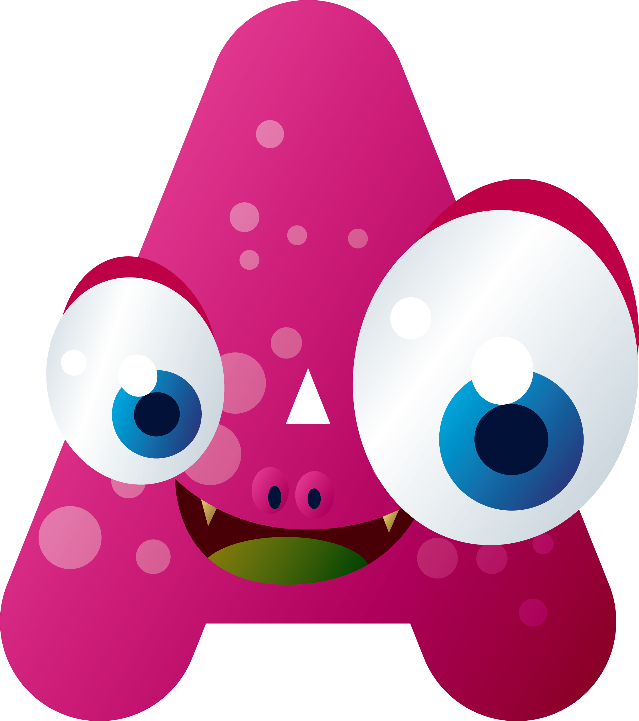 Kids Abc Learning And Writing Brain Quiz - Monster Alphabet ...