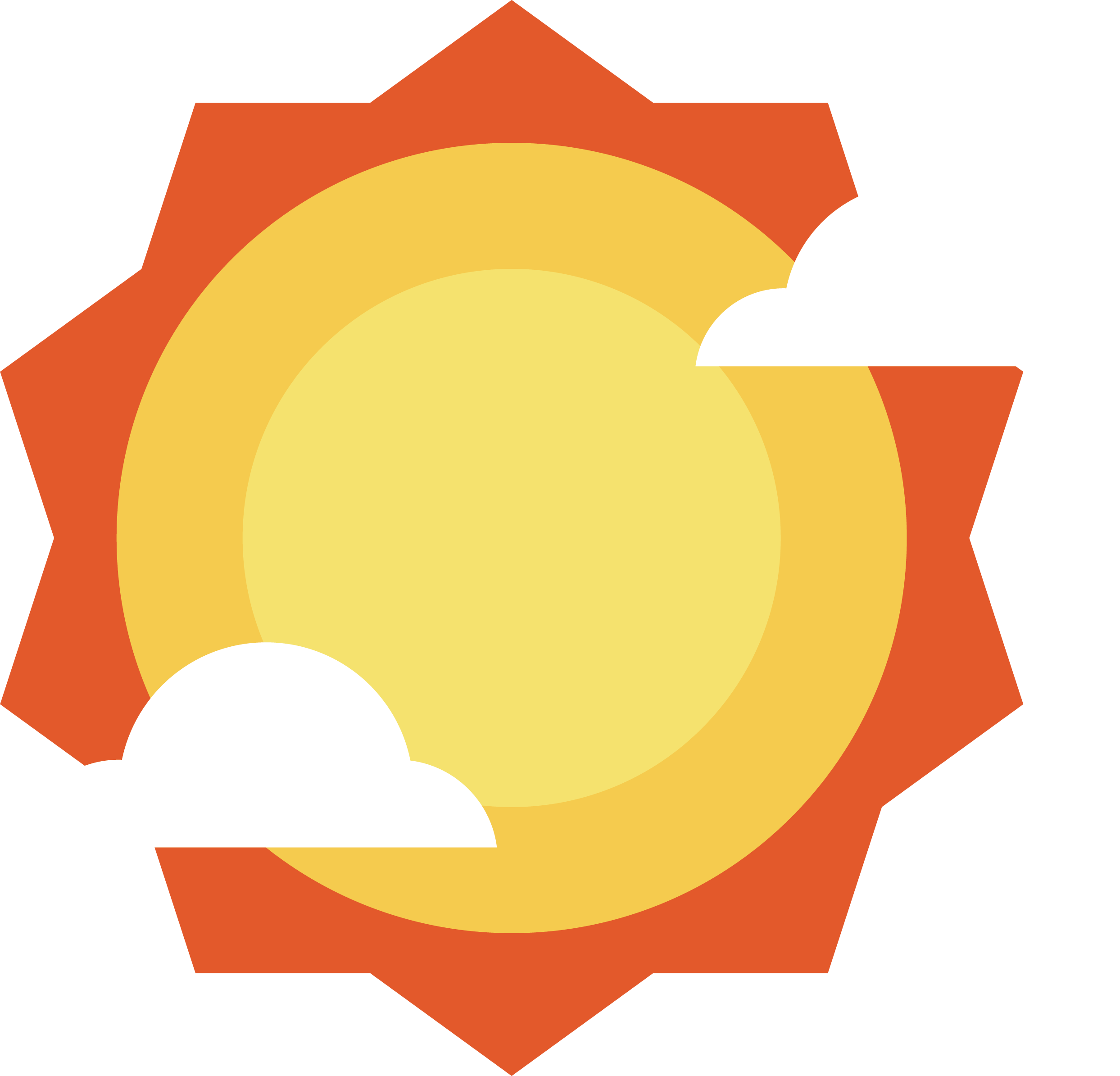 Orange Sun Vector - Rangierzettel - (2487x2389) Png Clipart Download