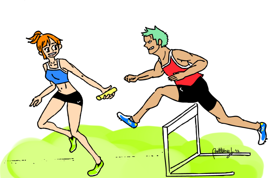 Track And Field By Thebrittanylee On Clipart Library - Anime Track And ...