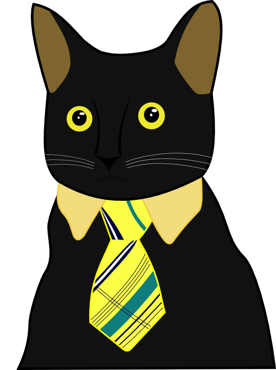 Business Cat Kitten Management - Business Cat Png - (539x724) Png ...
