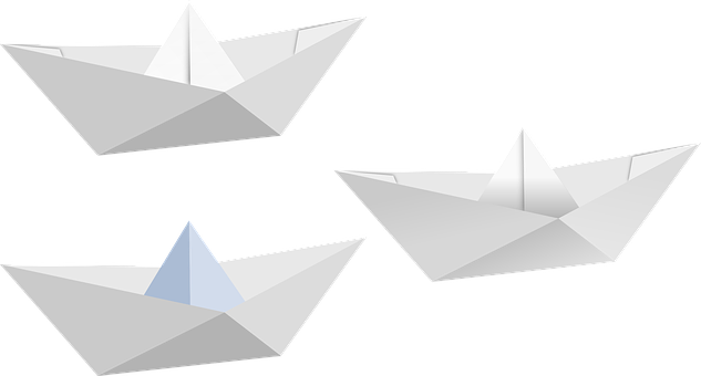 Boat Fold Folded Paper Ship Boat Boat Boat - Ship From Paper Png ...