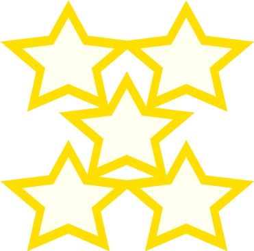5 Star Rating - Star - (384x384) Png Clipart Download