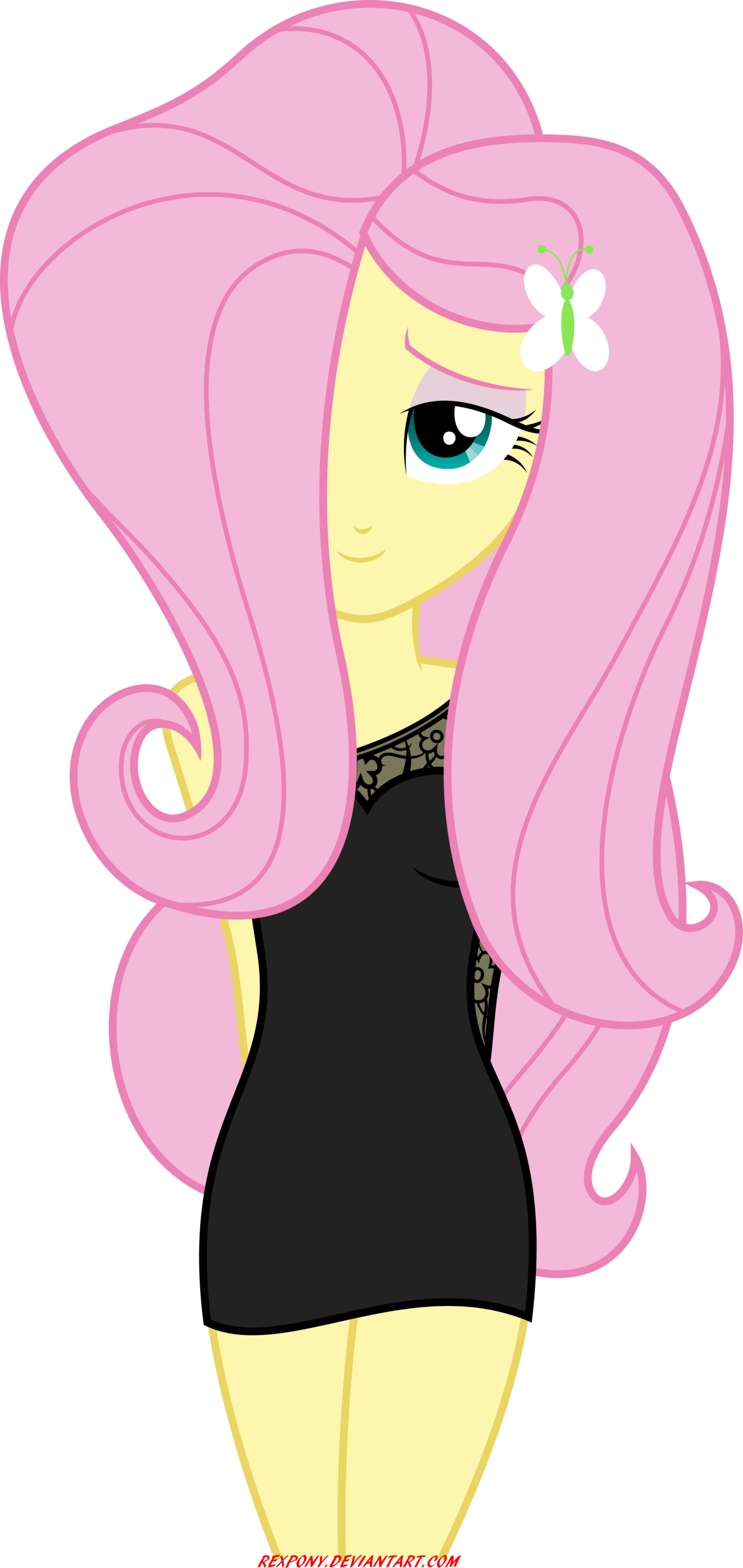 Date Night Fluttershy By Rexpony On Deviantart Fluttershy - Date Night ...