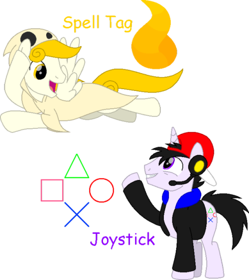 “i've Decided To Draw Gamer And Ghost As Ponies, And - Cartoon ...