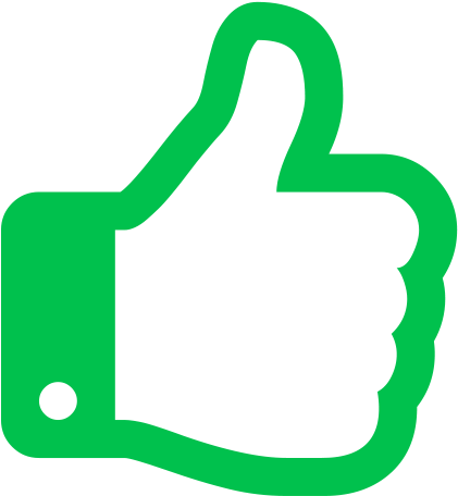 Thumbs Up Icon - Good And Bad Icon - (500x500) Png Clipart Download