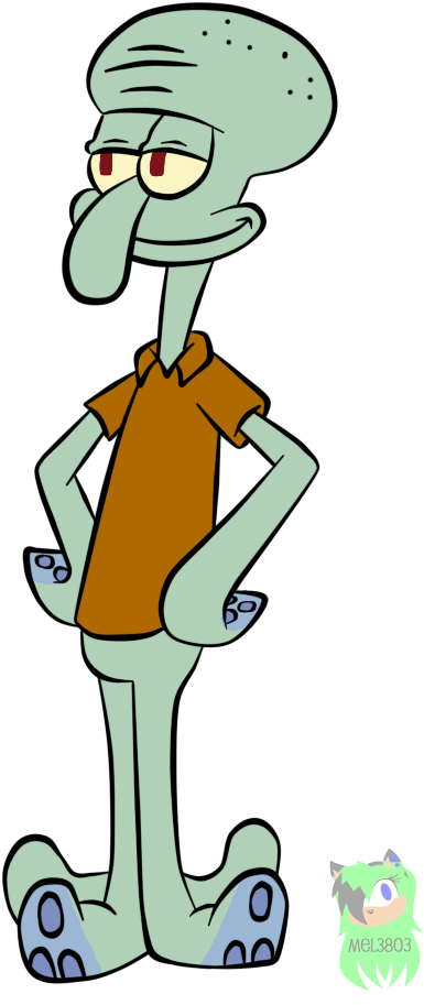 Squidward Download - Squidward Tentacles - (631x940) Png Clipart Download