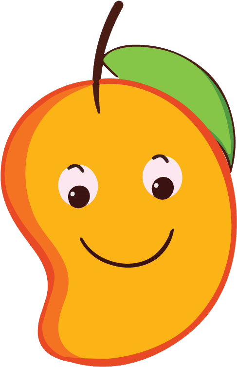 Mango Clipart Smiley - Cartoon Mango Png - (602x772) Png Clipart Download
