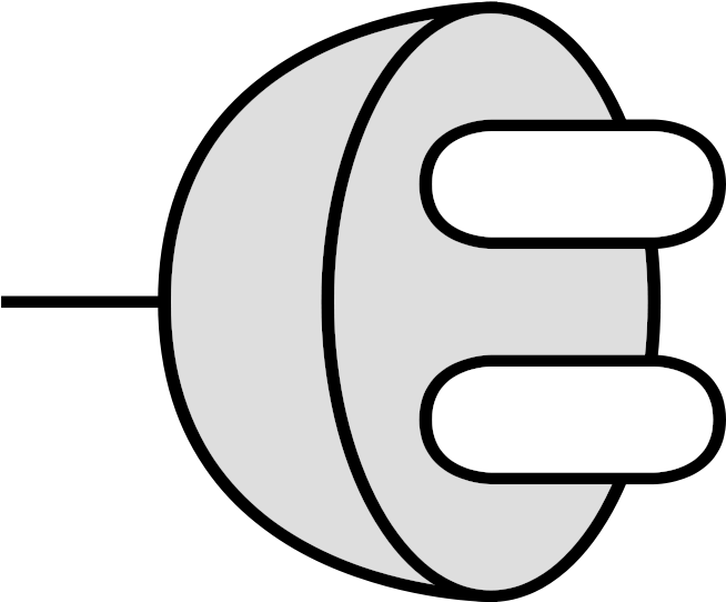 Plug Clipart - Ac Power Plugs And Sockets - (800x800) Png Clipart Download