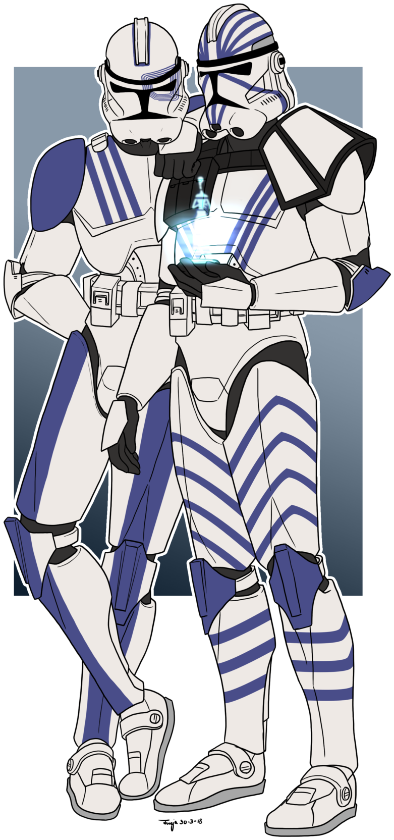 Star Wars Clone Wars Clone Oc Not My Oc Friends Oc - Cartoon ...