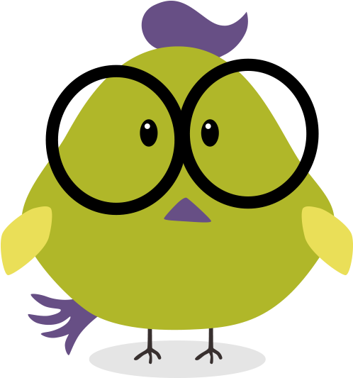 Birdy Words Messages Sticker-1 - Cartoon - (618x618) Png Clipart Download