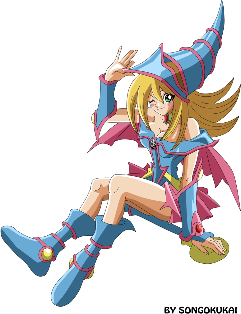 Dark Magician Girl By Krizeii On Deviantart - Dark Magician Girl Emoji ...