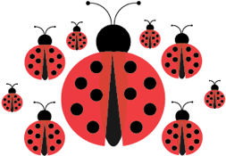 Image - Ladybug - (400x300) Png Clipart Download