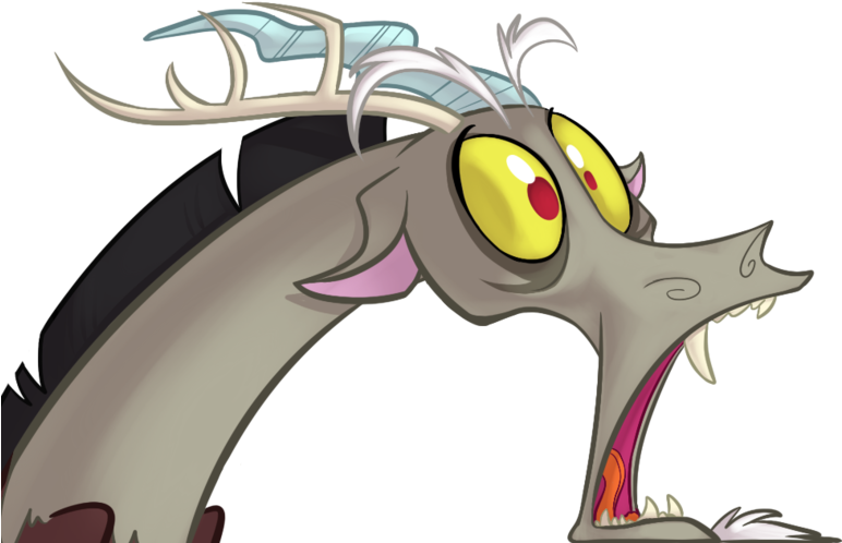 Mlfw5803-23543 - " - - My Little Pony Discord Shocked - (771x600) Png ...