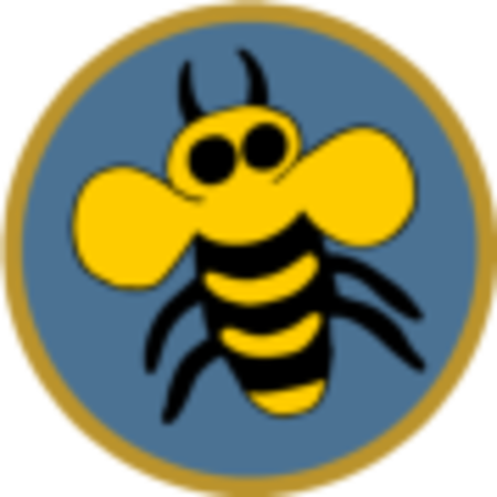 Adventurer Busy Bee Logo - (450x450) Png Clipart Download