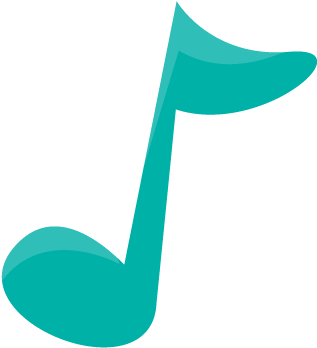 Clip Art - Notas Musicales Minus Png - (444x462) Png Clipart Download