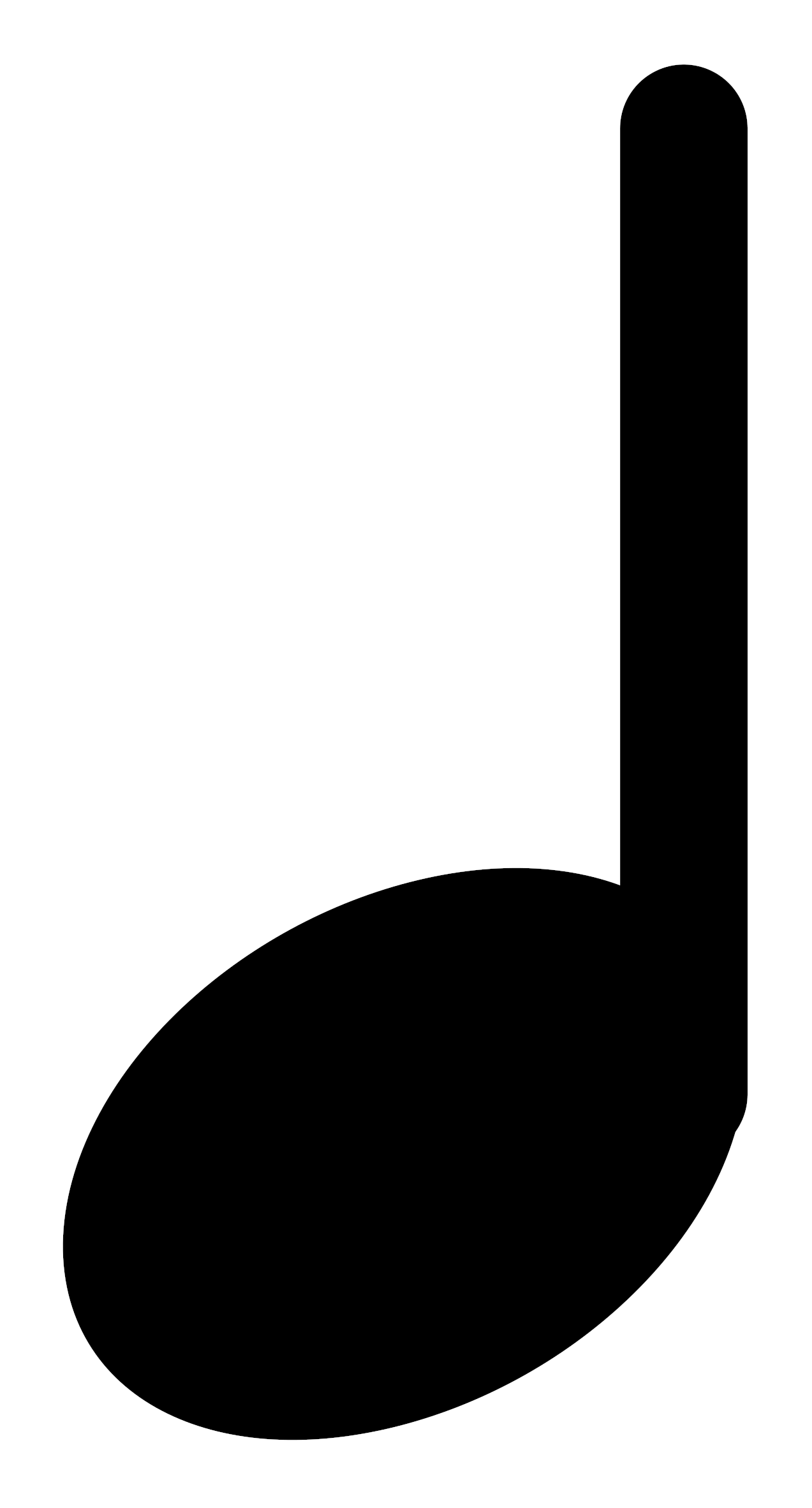 Music Quarternote - Quarter Note Clip Art - (2400x2400) Png Clipart ...