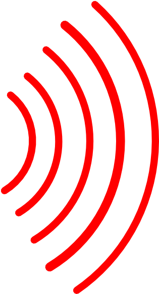 Clipart Waves Pics Download - Red Sound Waves Png - (462x596) Png ...