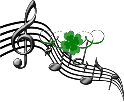 Irish Music Clipart - Singer Square Sticker 3" X 3" - (425x383) Png ...