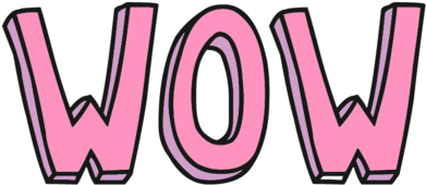 Overlay, Wow, And Pink Image - Wow Png - Full Size PNG Clipart Images ...