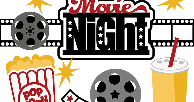 Movie Night Clip Art Free - (648x341) Png Clipart Download