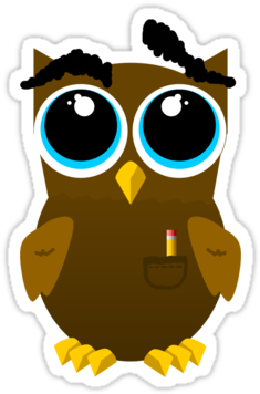 Cartoon Owls - Clipart Library - Owl - (375x360) Png Clipart Download