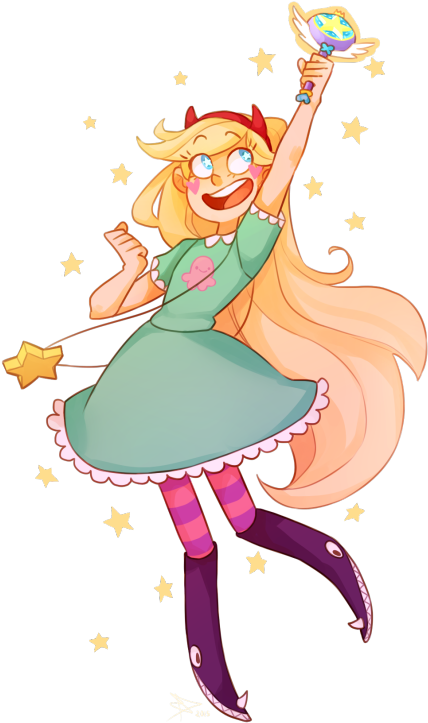 Svtfoe Star - (445x750) Png Clipart Download